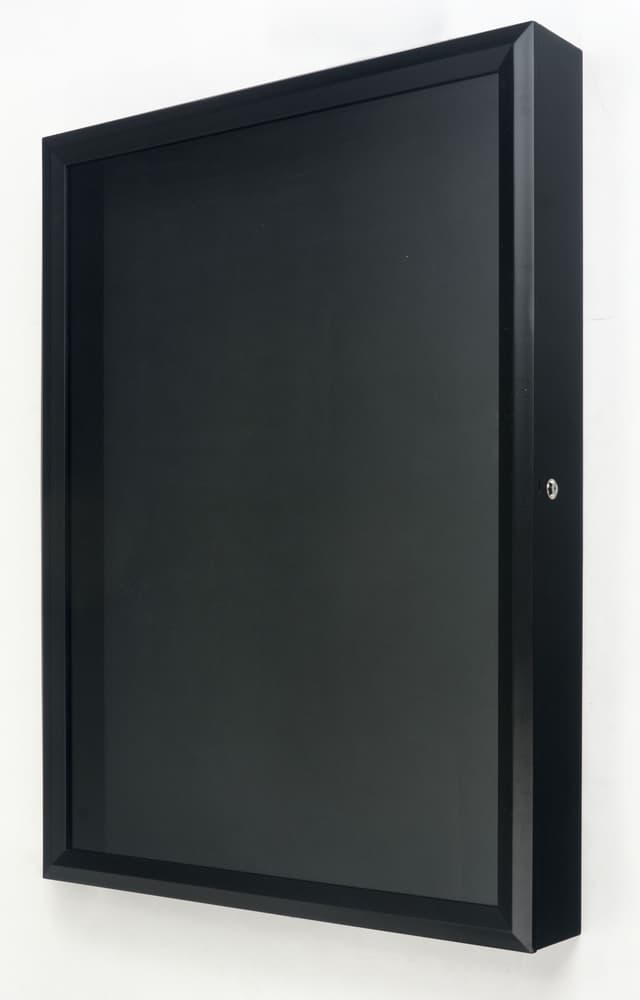 Large Shadow Box for Collectibles is 4” Deep & Locks | Displays2Go