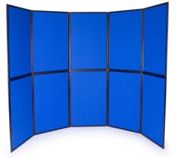 Folding Exhibition Board | Folding Trade Show Displays, 10 Panels ...