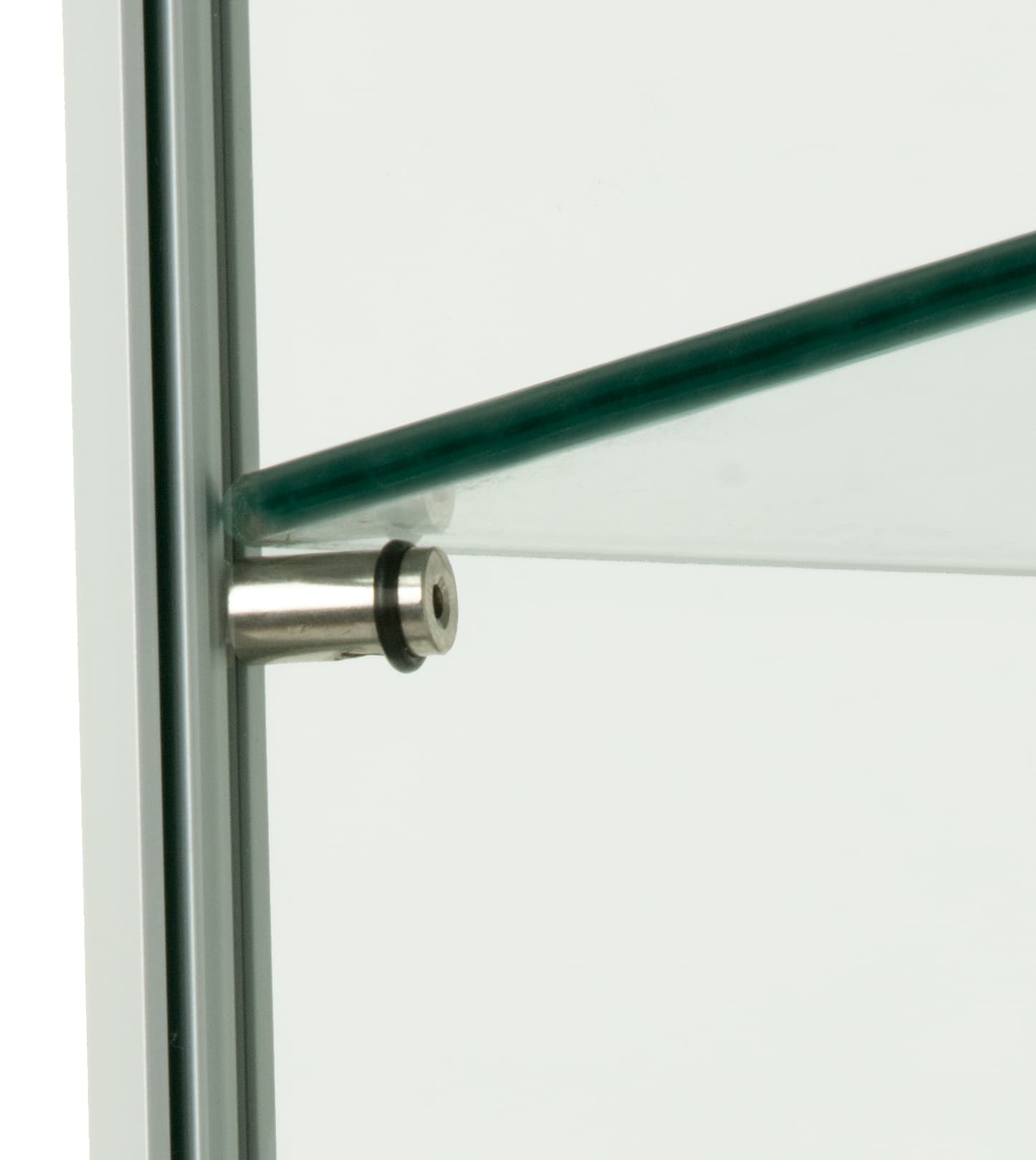 Glass Showcase | Adjustable Shelves & Recessed Lighting | Displays2Go