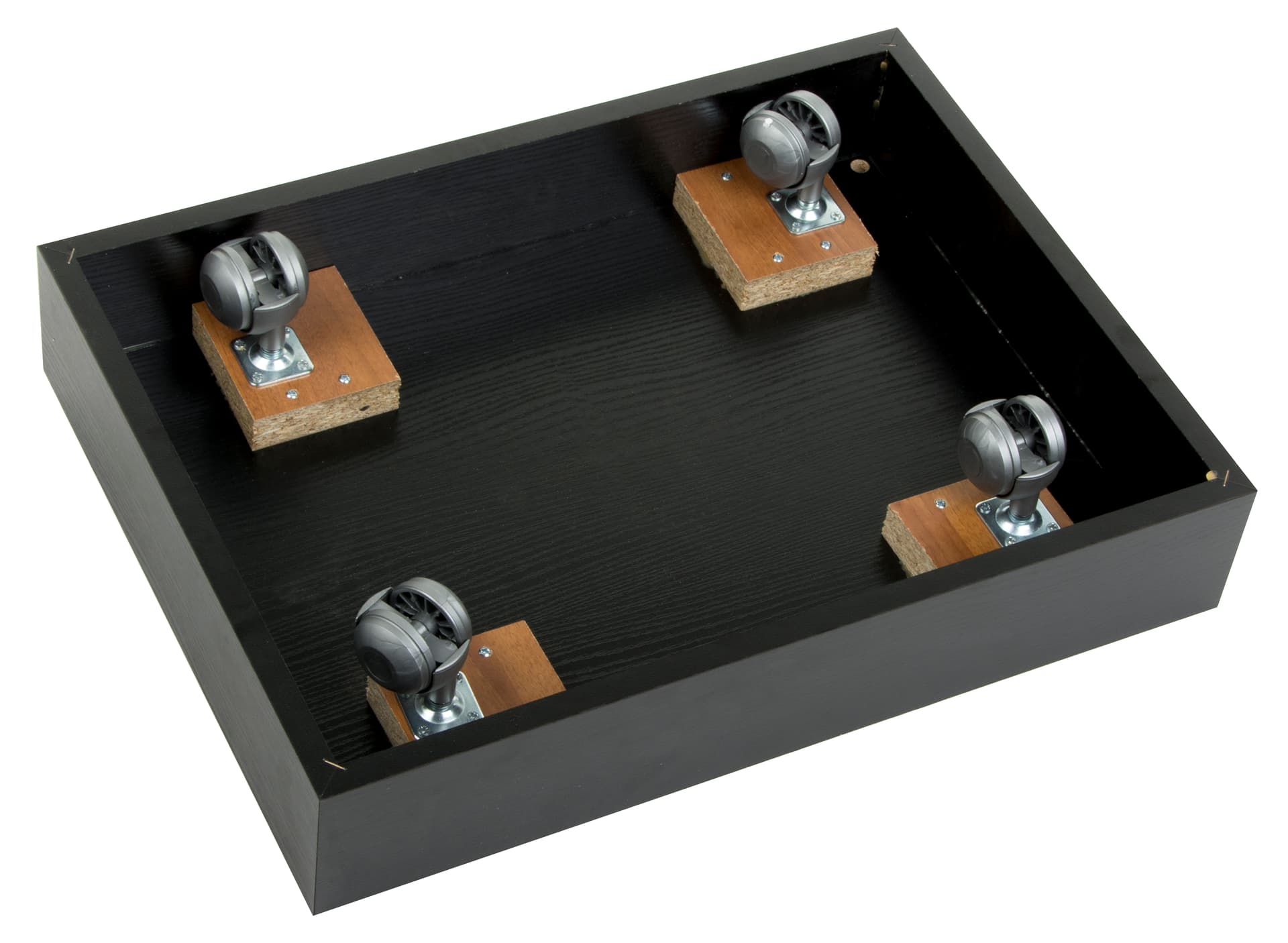 Glass Display Case | Black Canopy Top with (2) Recessed Lights ...