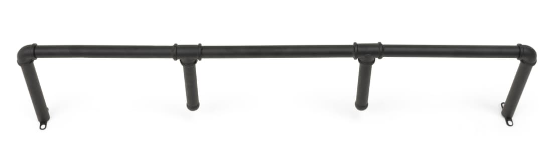 Pipe Outrigger Add-On Unit with Hang Bar | Powder Coated | Displays2Go