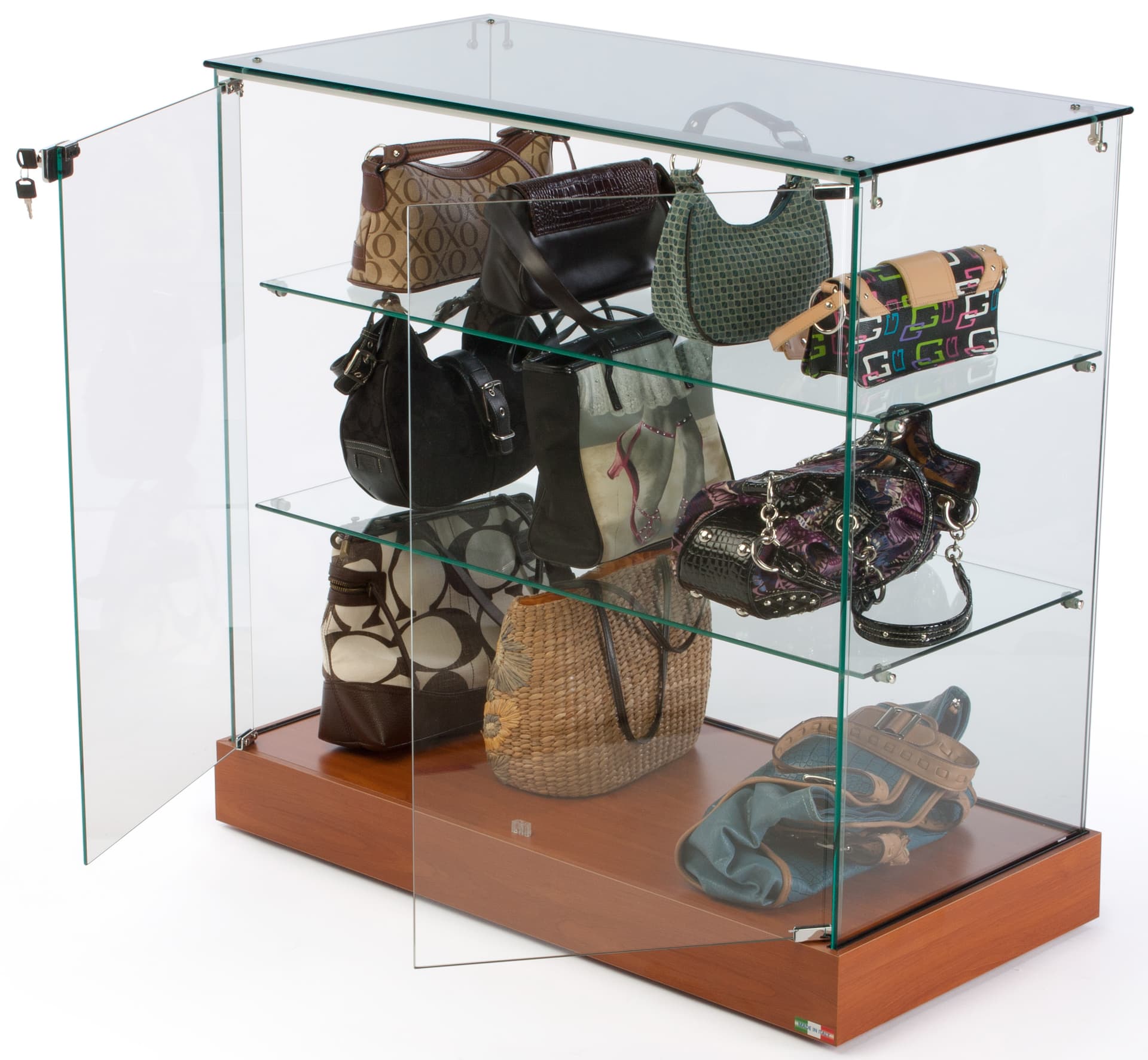 This Counter Showcase Exhibits Merchandise in Retail Stores! The ...