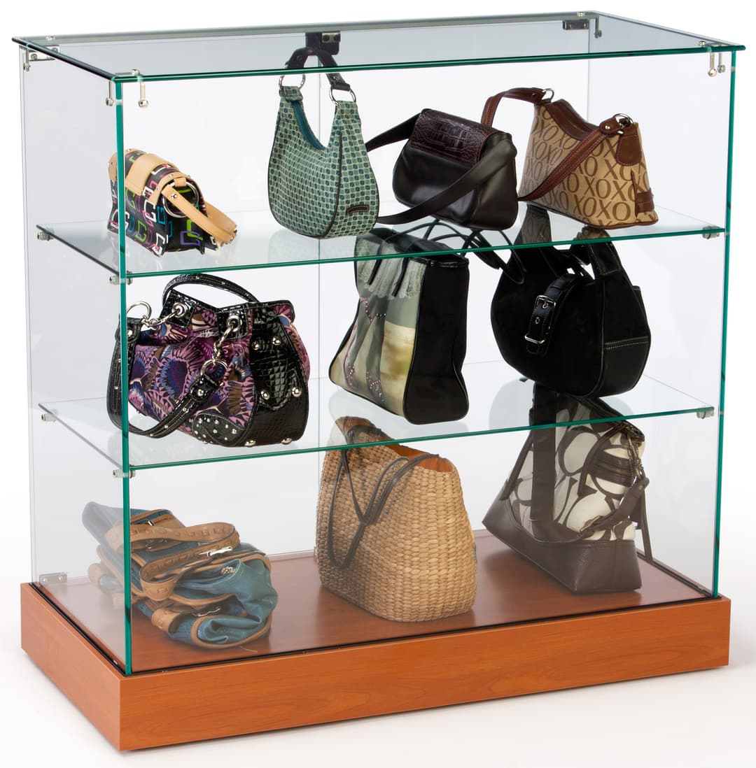 This Counter Showcase Exhibits Merchandise in Retail Stores! The ...