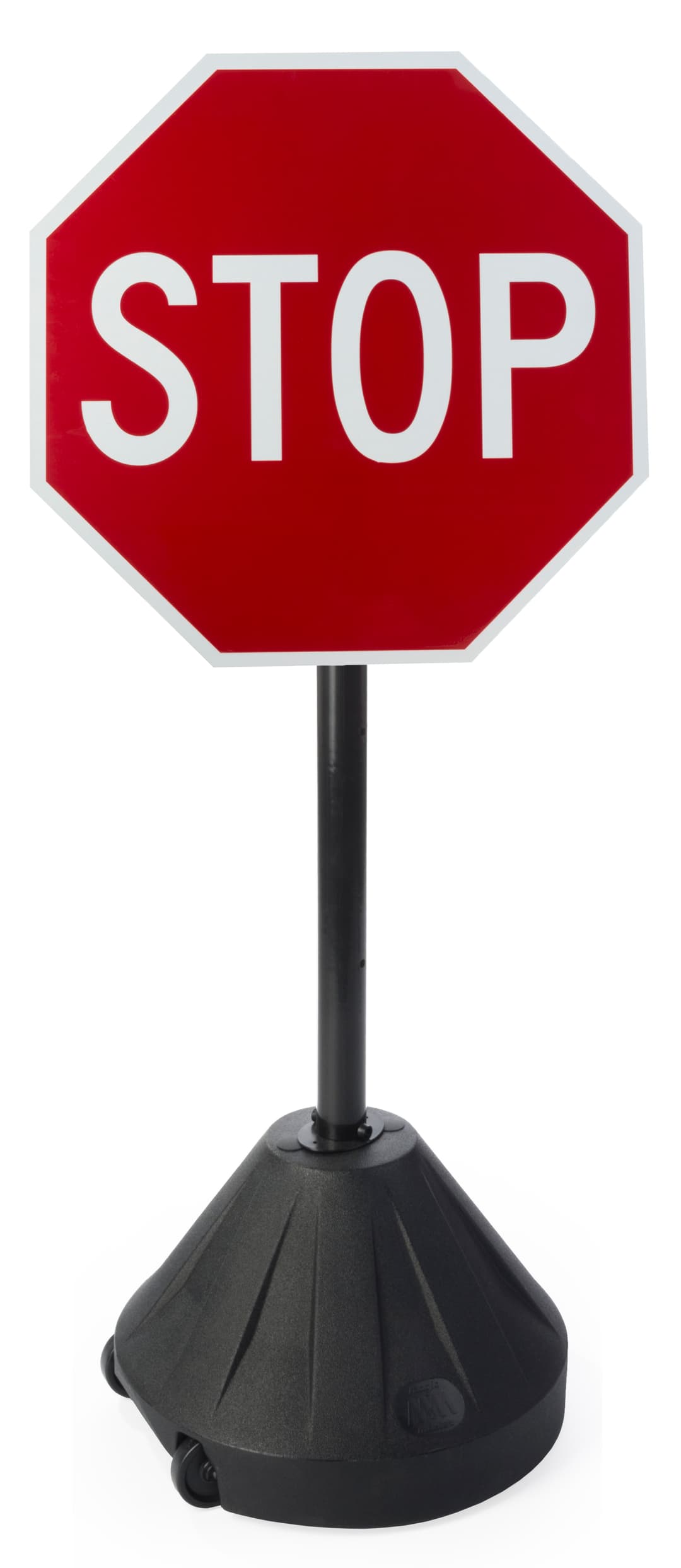Portable Stop Sign | Dual Mountable Pole | Displays2Go