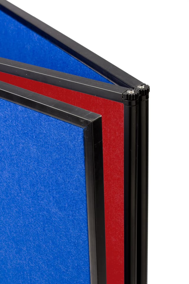 Tabletop Panel Display | Double Sided Hook & Loop Fabric | Displays2Go