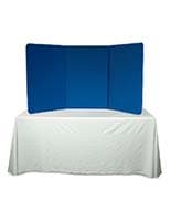 Blue Hook and Loop Display Board For Table Top Trade Show Display ...