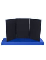 Portable Displays | Folding Panel Boards with Write-On Board | Displays2Go