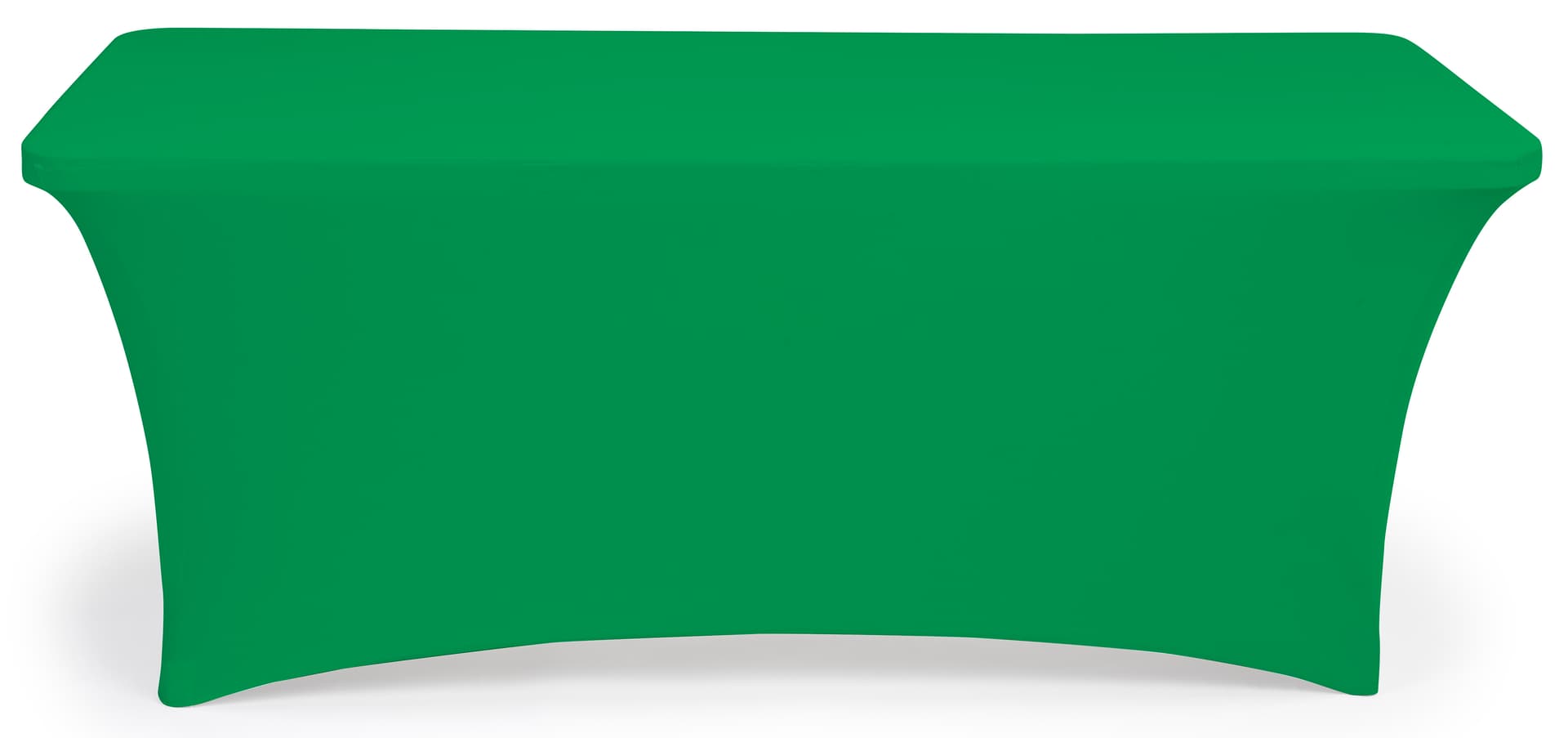 Stretch Table Cloth | Polyester-Spandex Blend with Open Back | Displays2Go