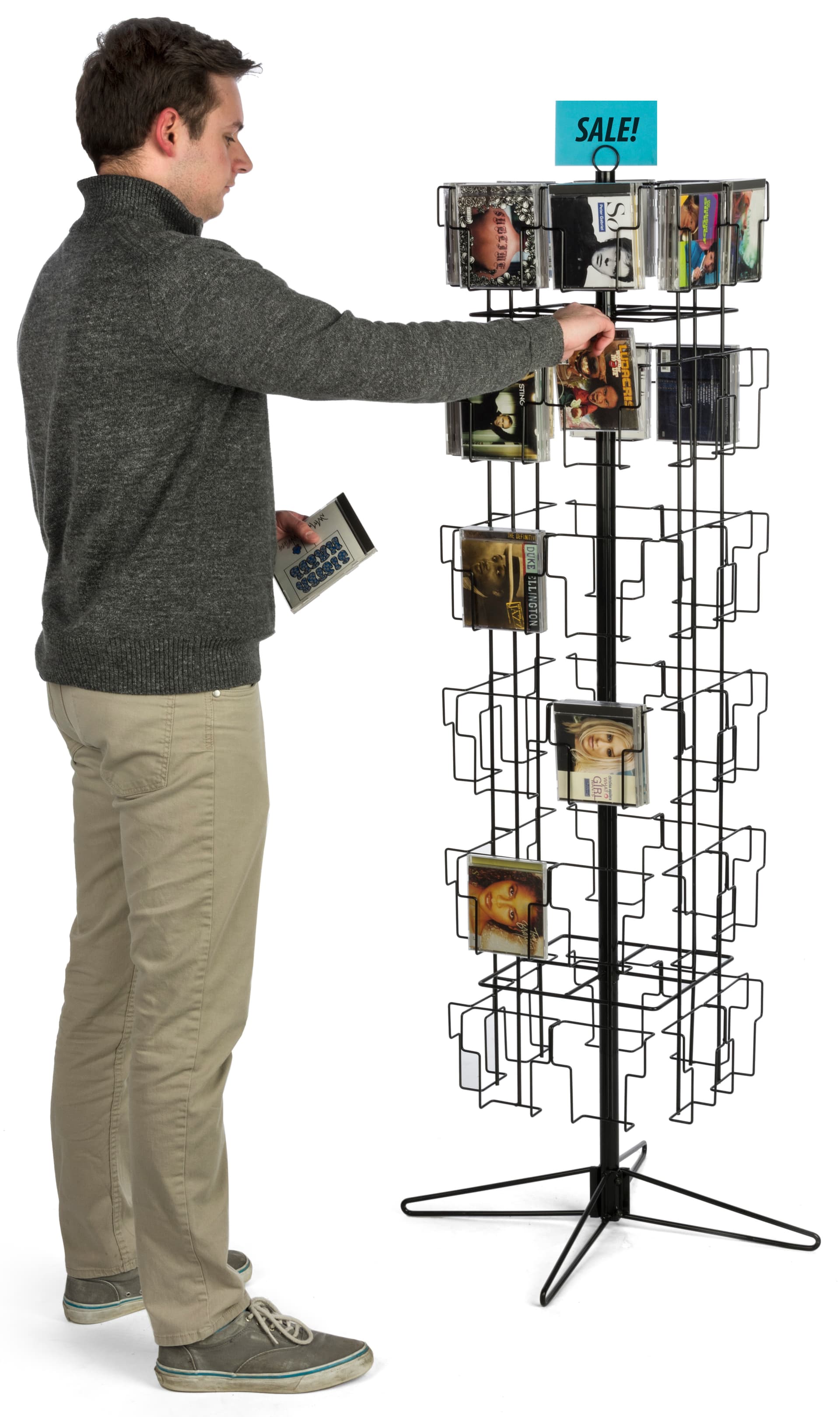 Spinner Display Rack | 6 Tiered Design | Displays2Go
