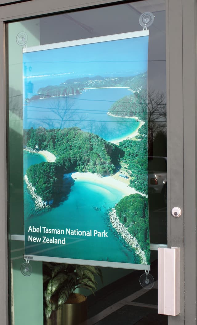 Suction Cup Poster Hanger | Window Display - 24" Width | Displays2Go