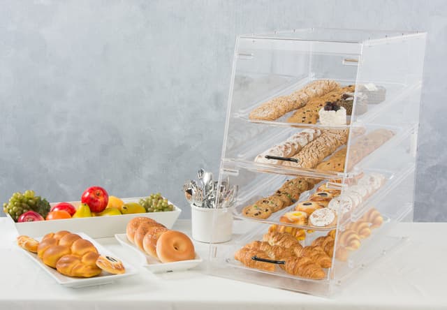 Acrylic Cookie Display Case | Knock Down Design | Displays2Go