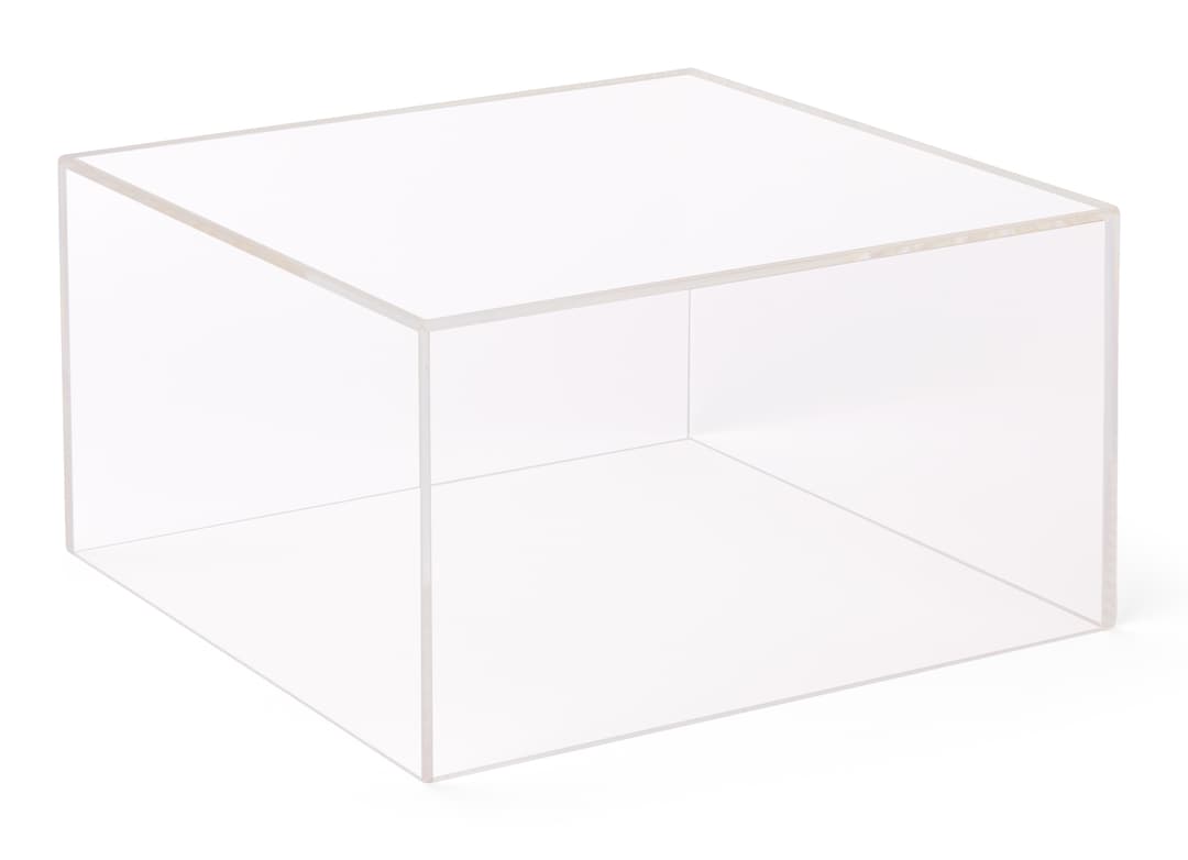Clear Acrylic Cubes | Set of 3 Product Risers | Displays2Go