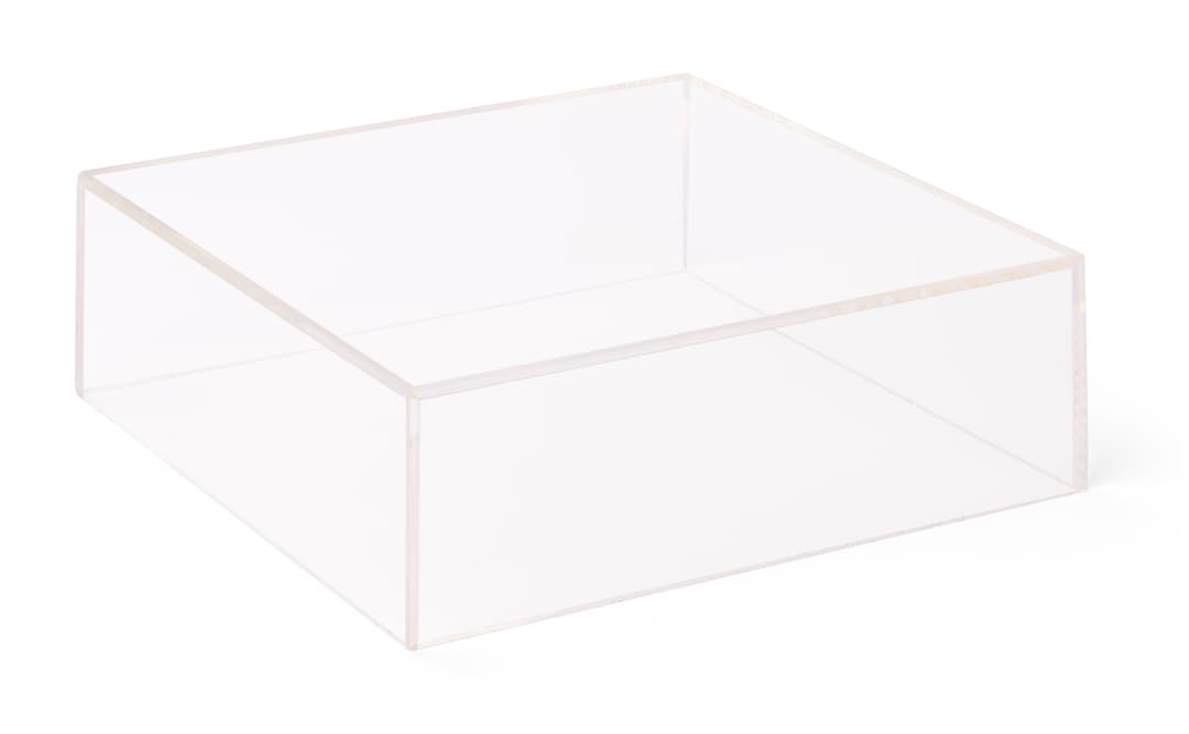 Clear Acrylic Cubes | Set of 3 Product Risers | Displays2Go