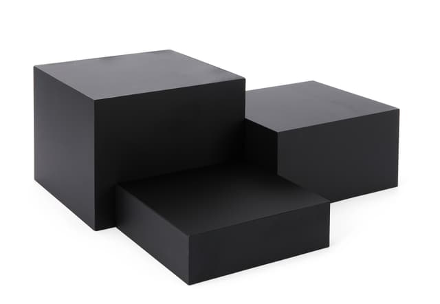 Recycled Acrylic Cube Display | Set of 3 Nesting Risers | Displays2Go
