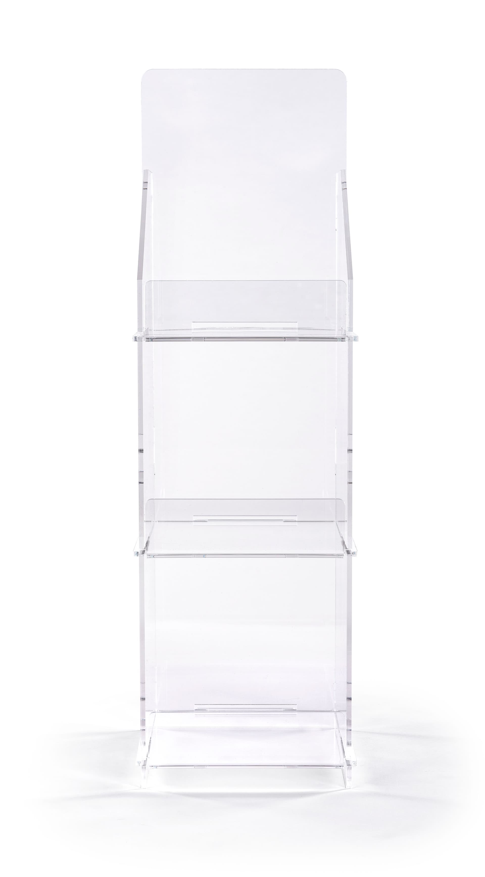Folding Acrylic 3 Tier Retail Display Case | Easy to Set Up | Displays2Go