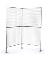 2 Panel Art Show Display | V Shaped Design | Displays2Go