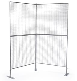 2 Panel Art Show Display | V Shaped Design | Displays2Go