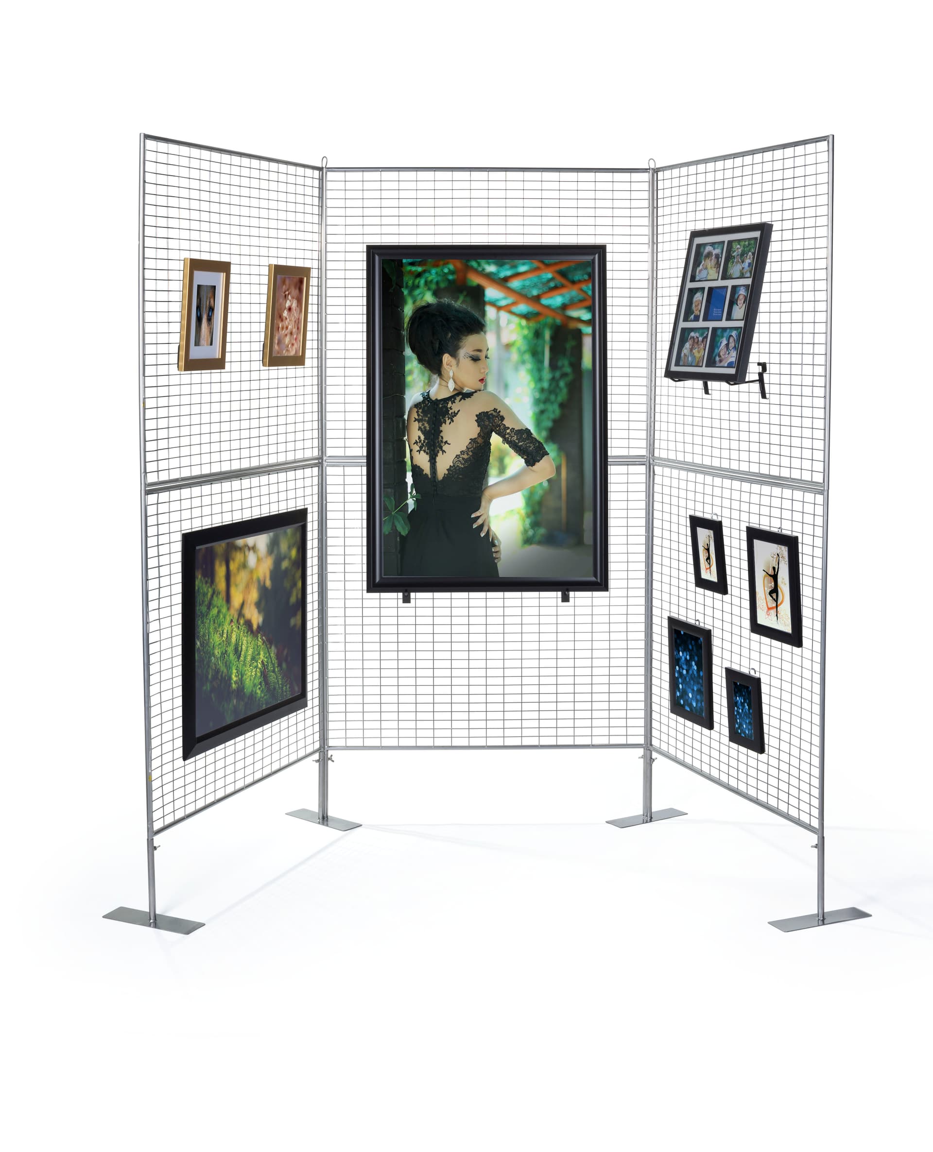 3 Panel Art Show Display | Lightweight & Easy Assembly | Displays2Go
