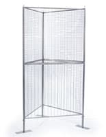 Wire Art Display Panels | 2” x 1” Mesh Gridwall Pattern | Displays2Go