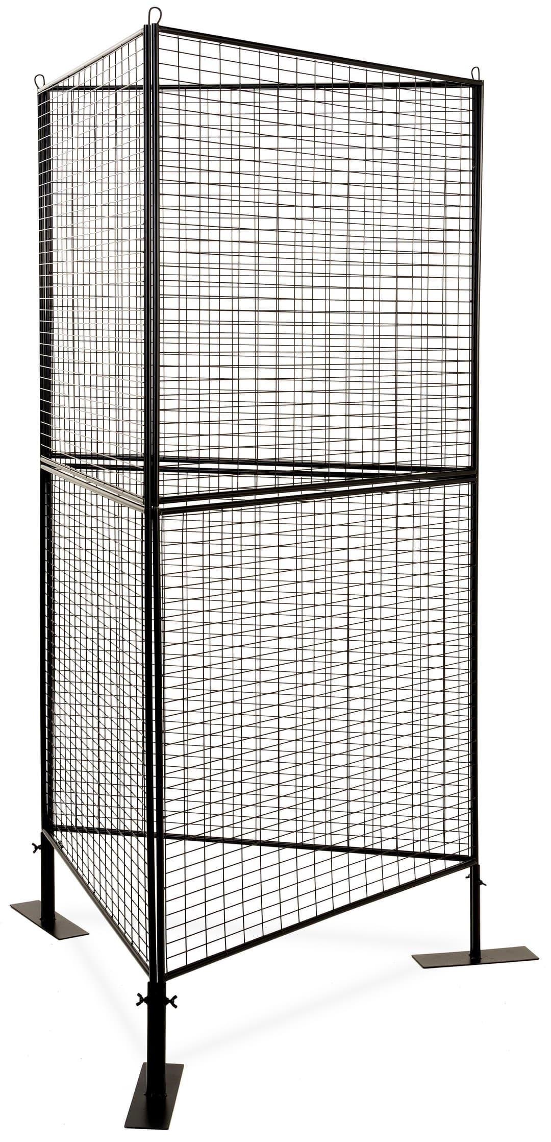 3-Sided Wire Grid Art Display Rack | Easy to Assemble | Displays2Go