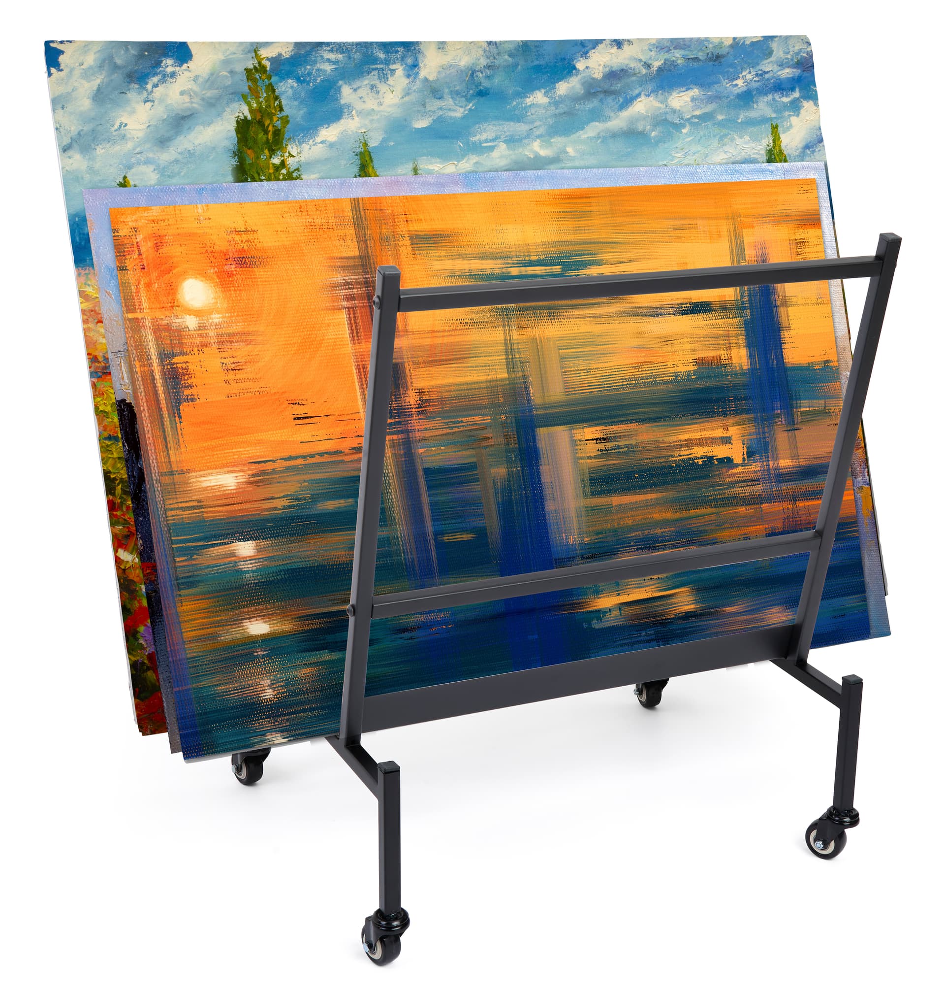 Print Storage Rack | Long Lasting Durable Steel Construction | Displays2Go