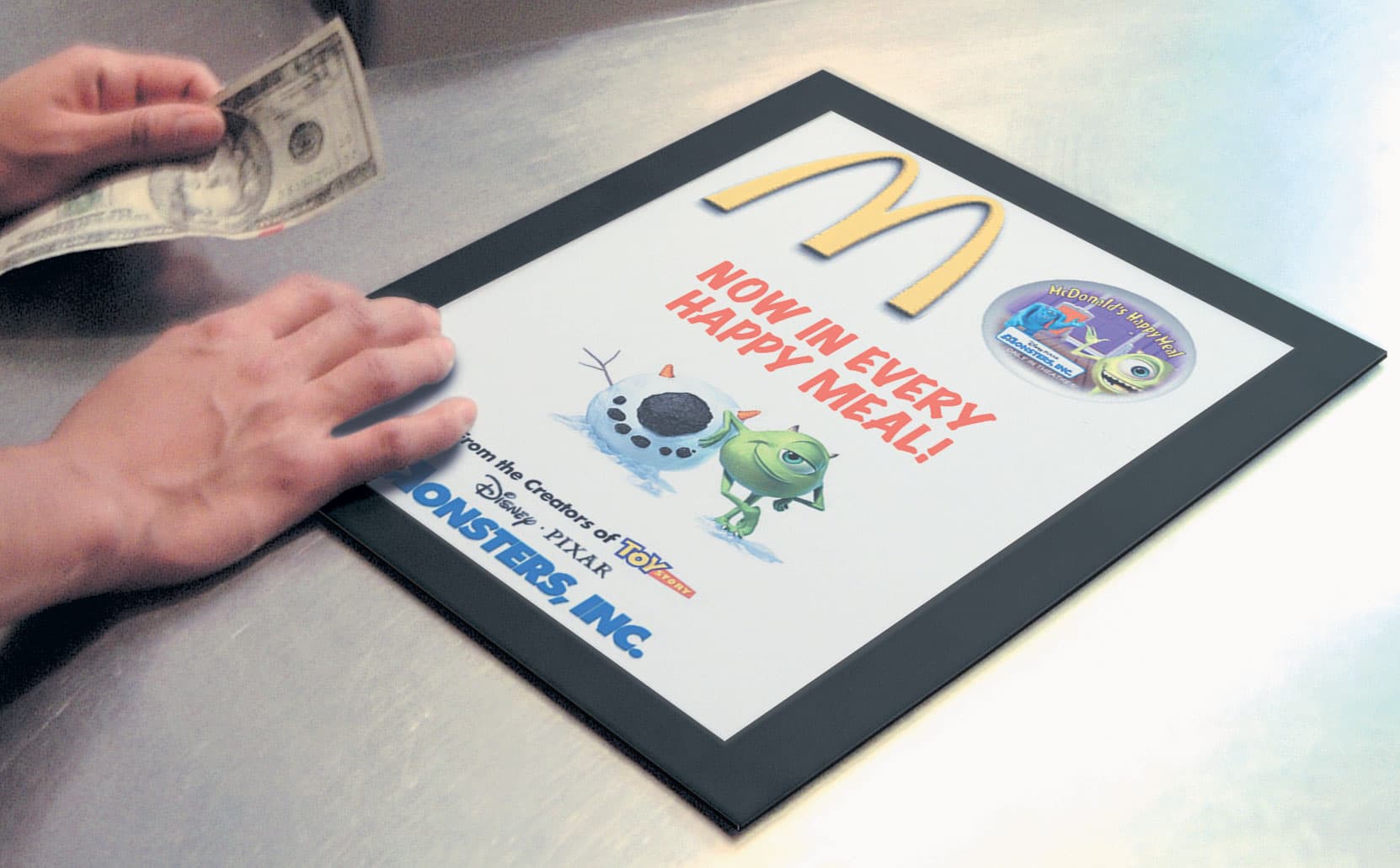 Countertop Poster Mats for Retail | Print Protecting Lens | Displays2Go