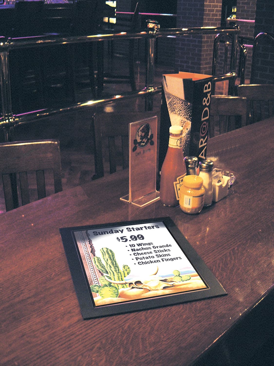 Countertop Poster Mats for Retail | Print Protecting Lens | Displays2Go