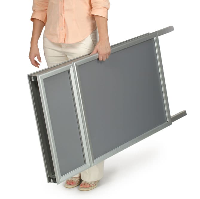 Sidewalk Signs | Double Sided Snap Frame & Header Area | Displays2Go