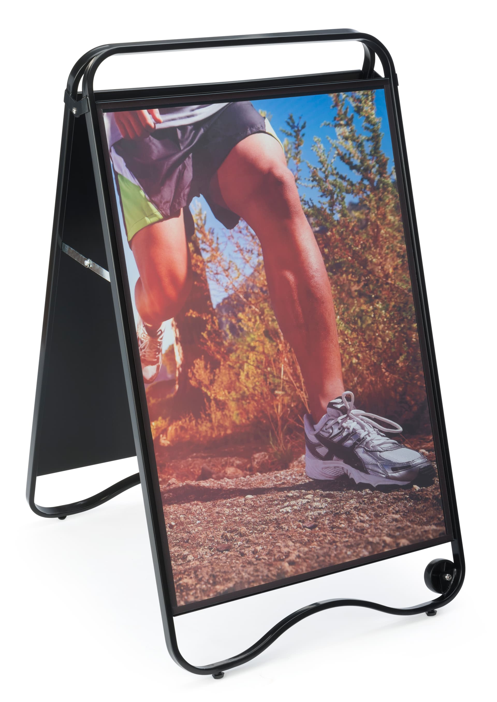 Rolling A-Frame Sign | Magnetic PVC Lens | Displays2Go