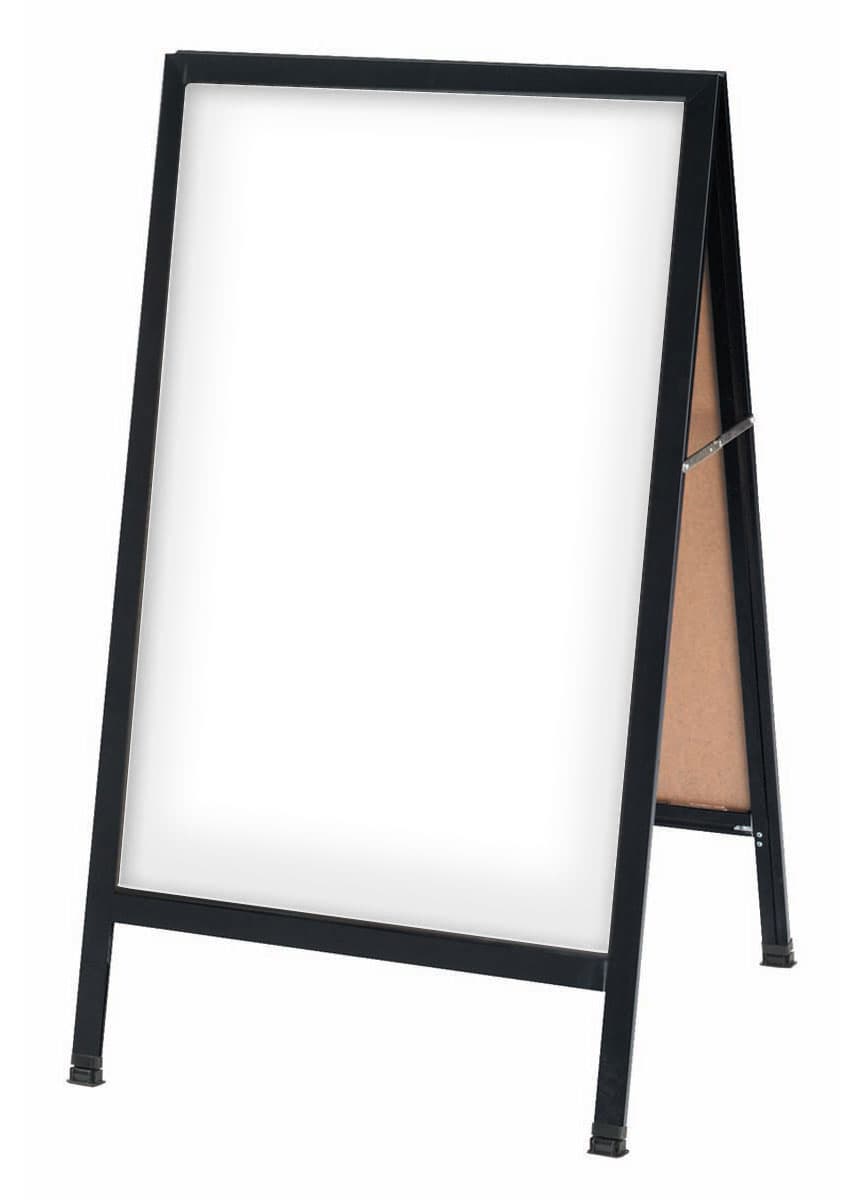 A-Frame Menu Board | White Write-on Marker Board | Displays2Go