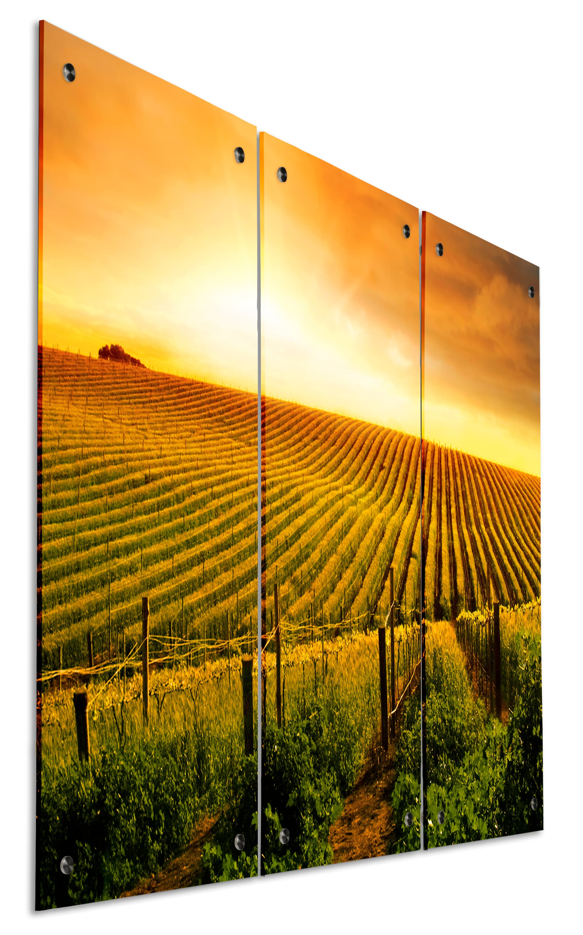 Triptych Landscape Photography | 3 UV Printed Panels | Displays2Go