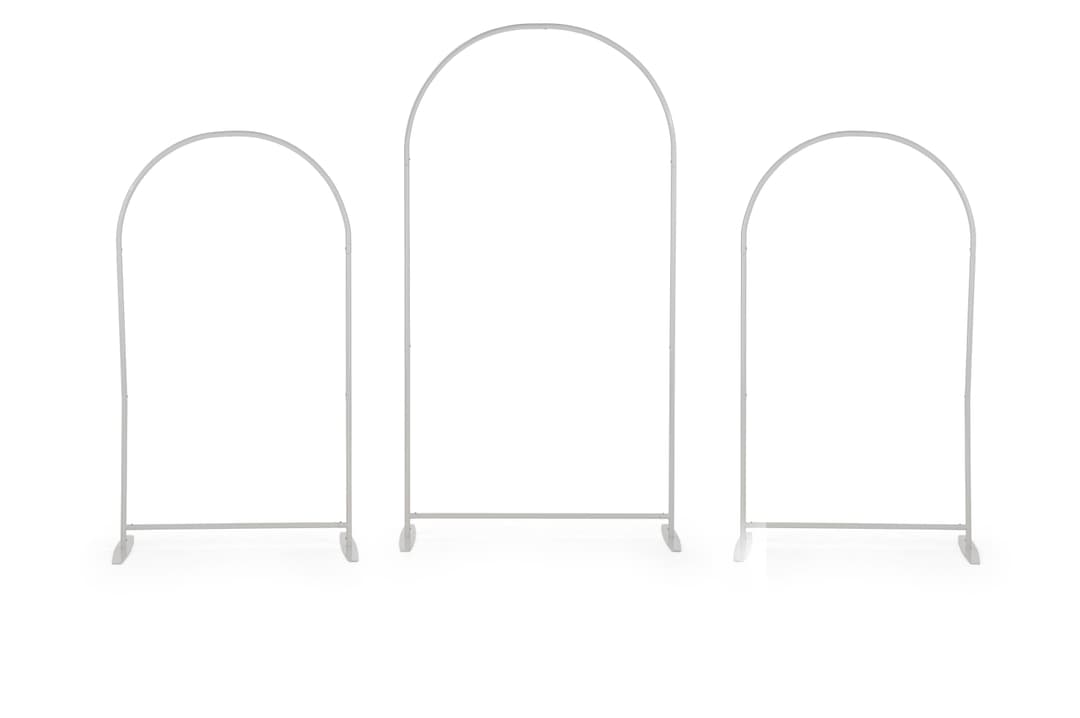 Metal Arch Frames | Set of 3 Knockdown Aluminum Frames | Displays2Go