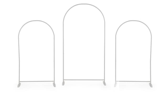 Metal Arch Frames | Set of 3 Knockdown Aluminum Frames | Displays2Go