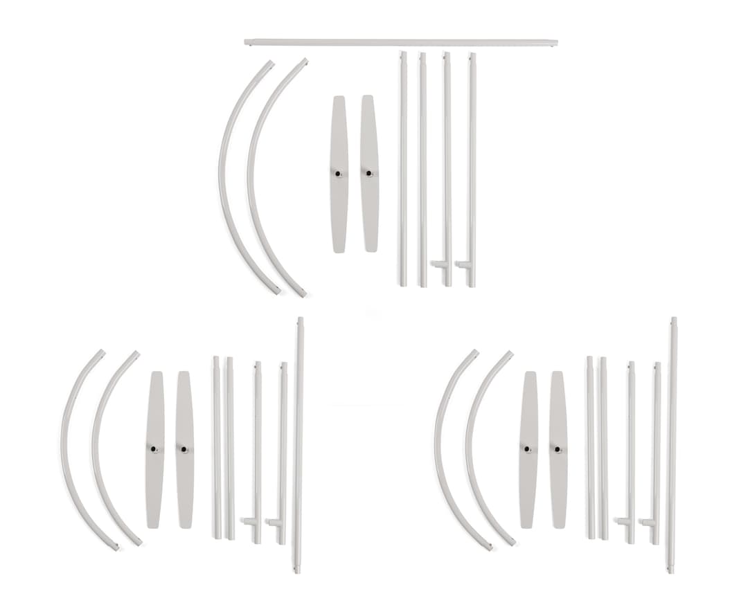 Metal Arch Frames | Set of 3 Knockdown Aluminum Frames | Displays2Go