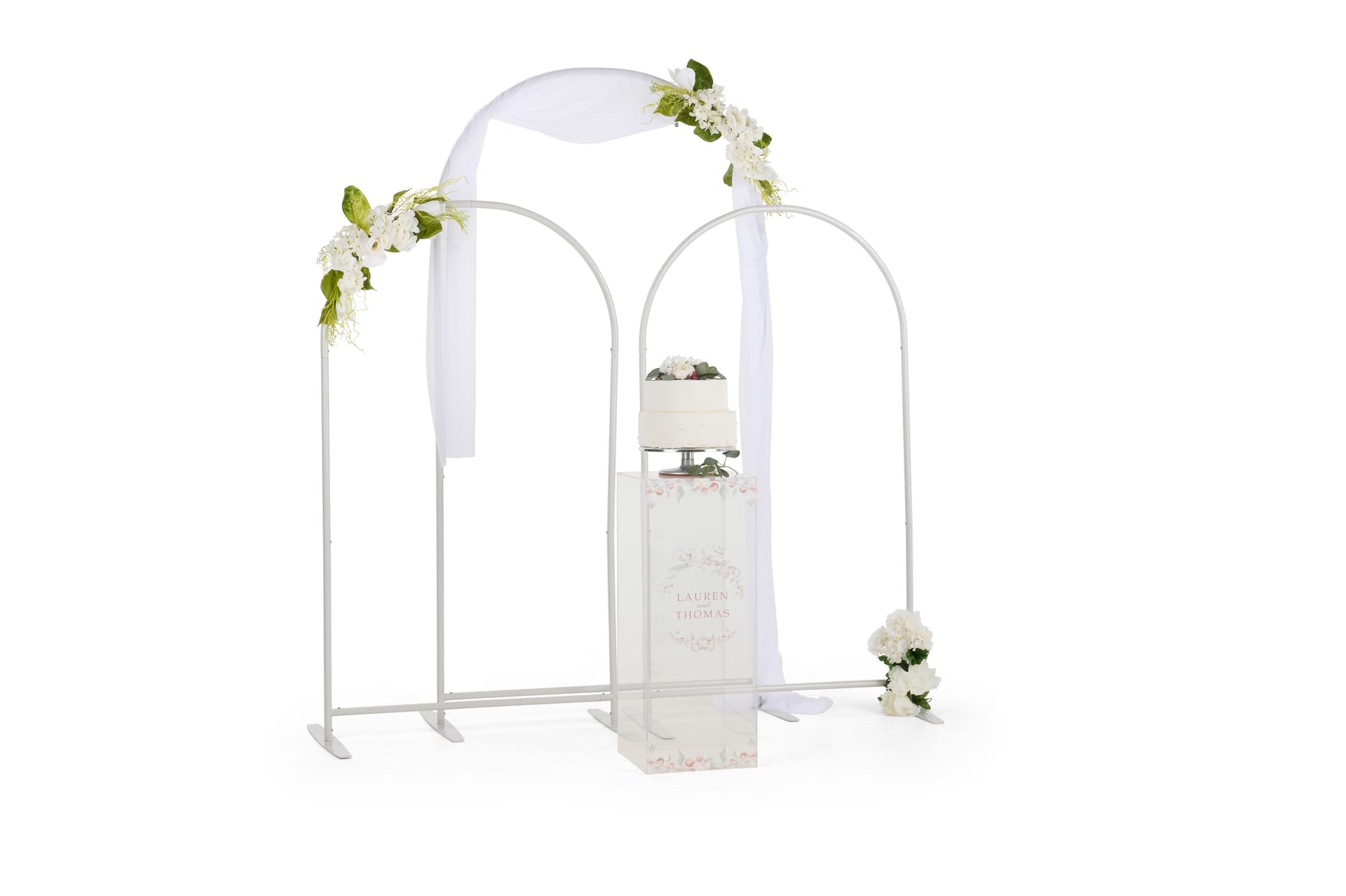 Metal Arch Frames | Set of 3 Knockdown Aluminum Frames | Displays2Go