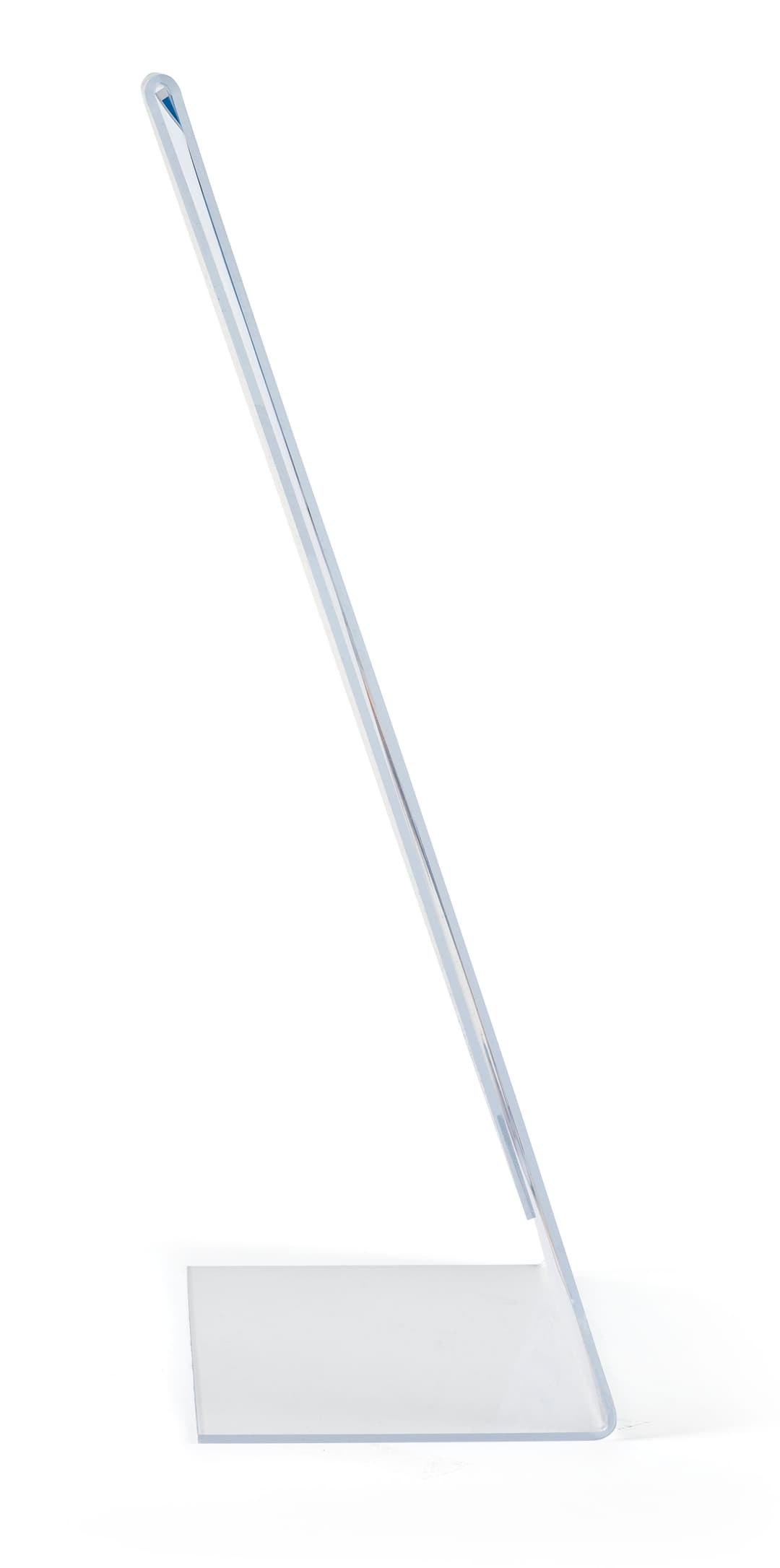 Anti Glare Plastic Slanted Display Frame | 11" x 17" | Displays2Go