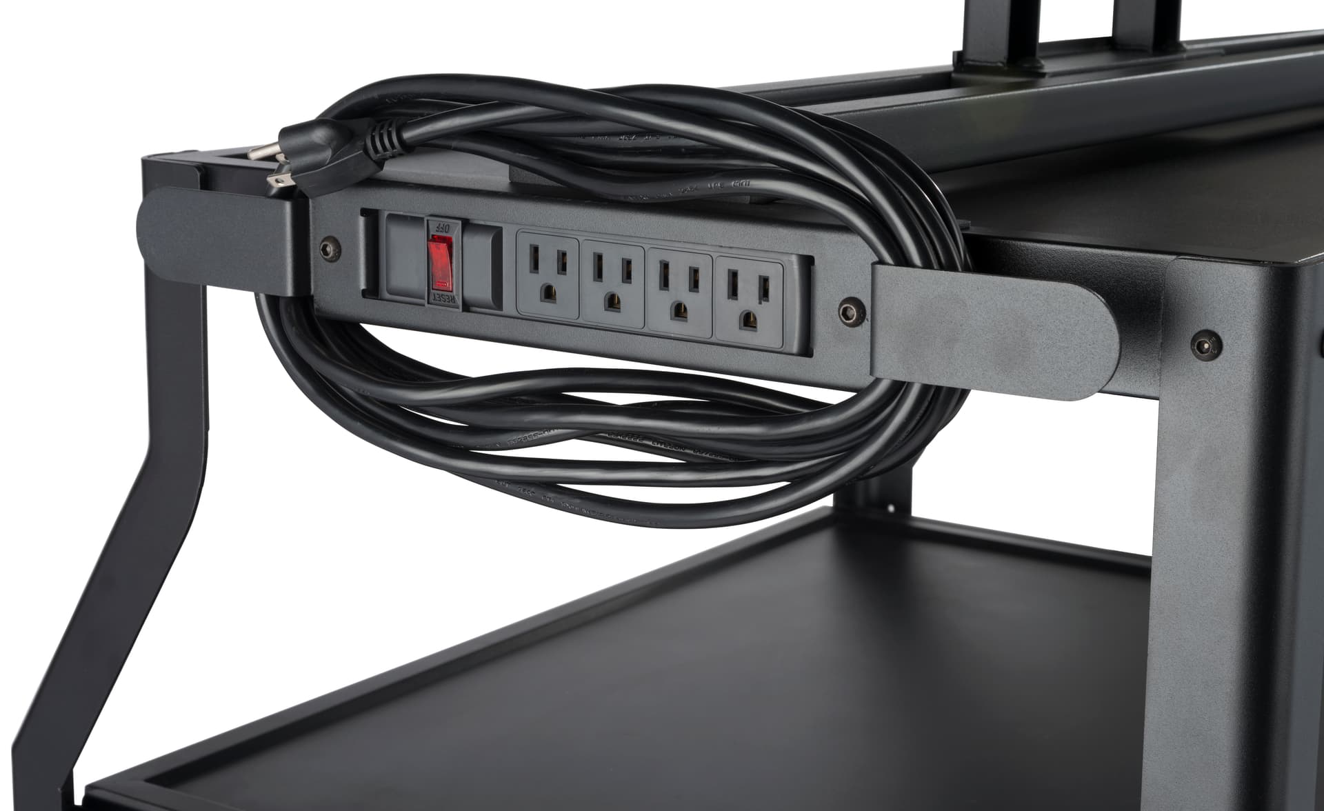 Video Cart for Professional Settings Features Tall Design | Displays2Go