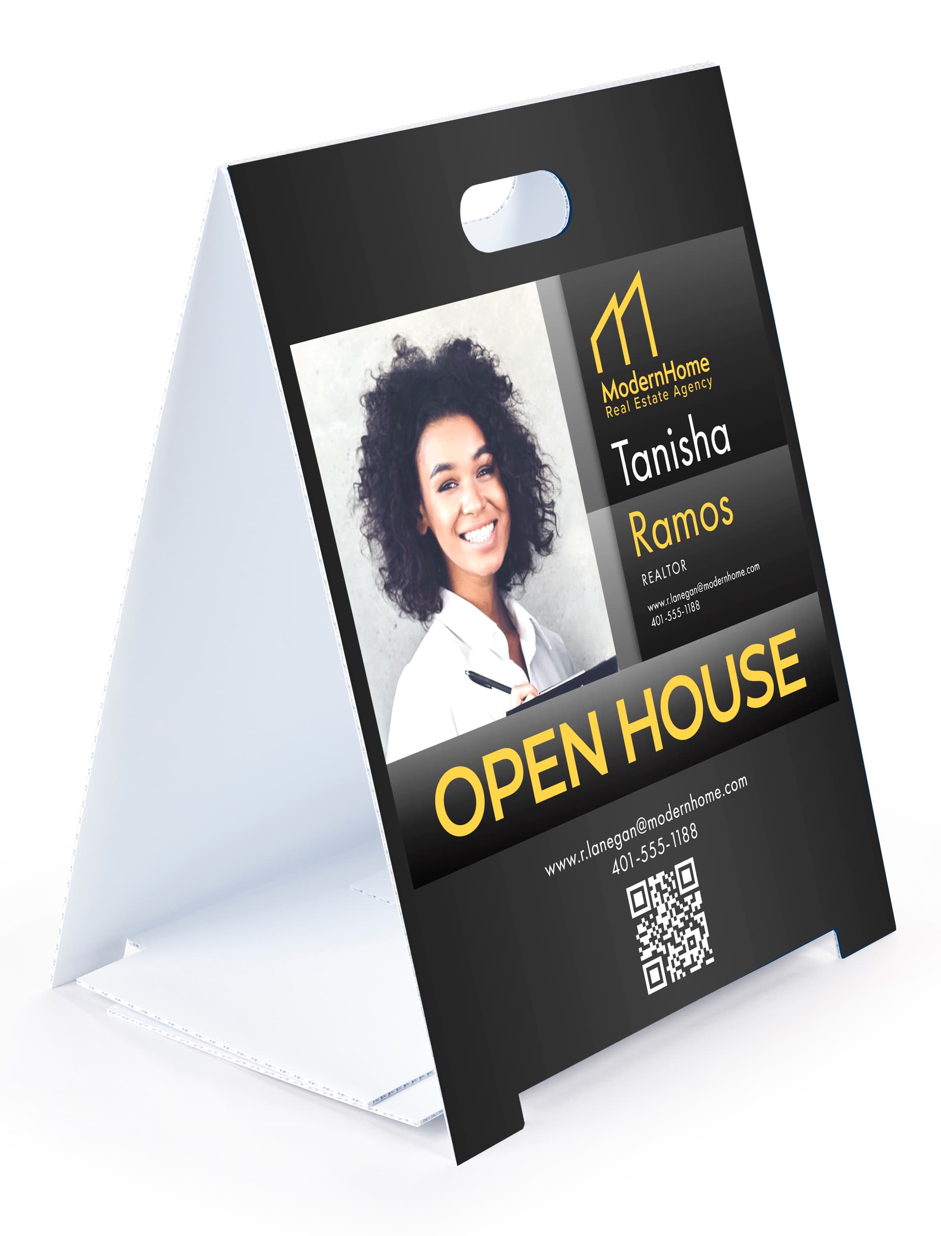 Portable Sidewalk Graphics | Ships Flat Knock-Down Design | Displays2Go