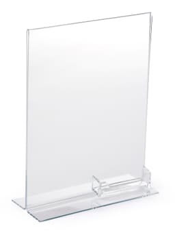 Custom Business Card Holder | Features Acrylic Sign Frame | Displays2Go