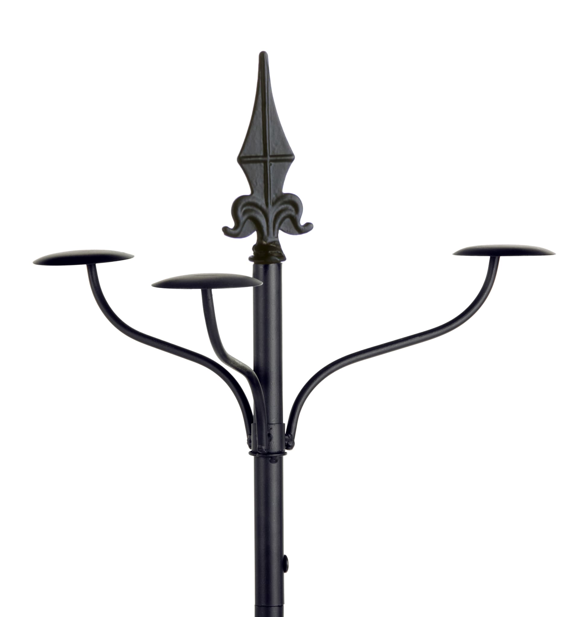 Wrought Iron Hat Rack | 5 Tiers & Rotating Hooks | Displays2Go