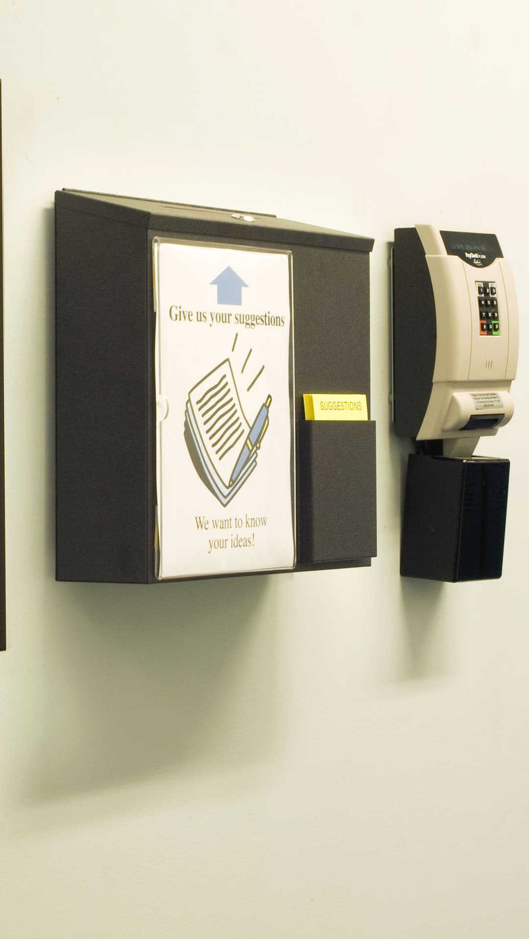 Comment Box | Metal, Wall Mount & Locking Display Box | Displays2Go