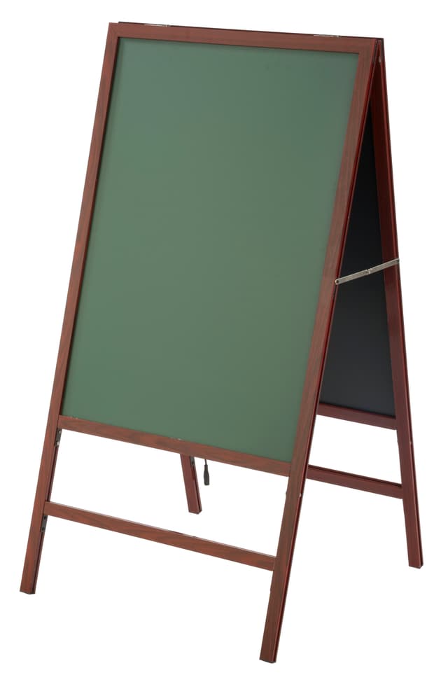 Dual-Sided LED Writing Board | Folding A-Frame Message Display ...
