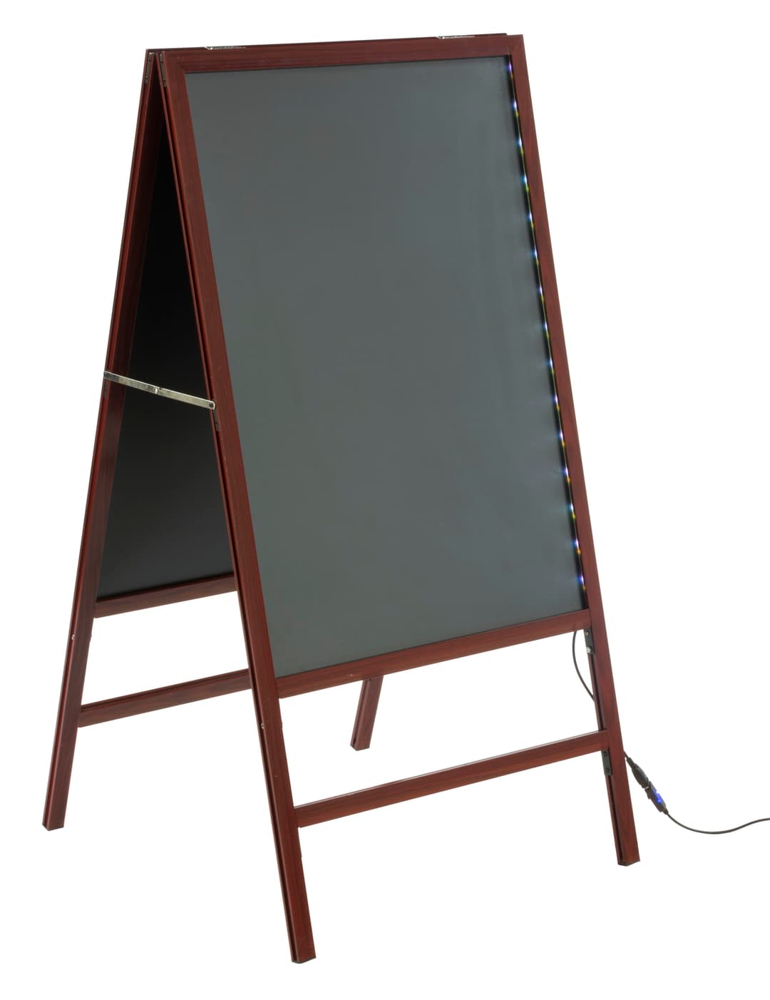 Dual-Sided LED Writing Board | Folding A-Frame Message Display ...