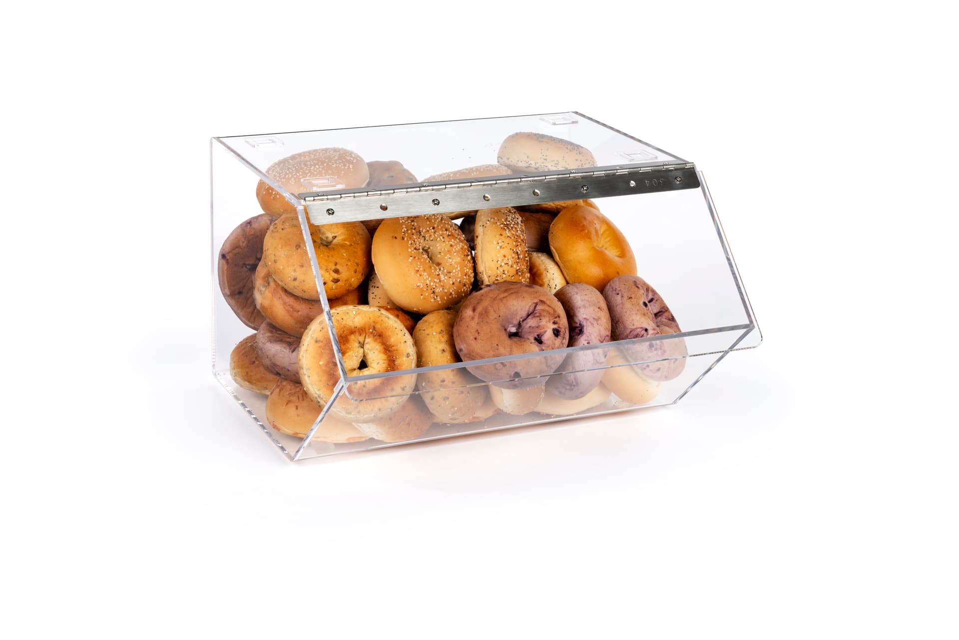 Bagel Bins - Stackable Countertop Fixtures for Bakeries | Displays2Go