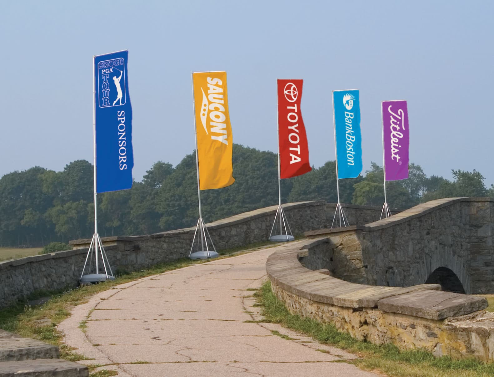GiantPole Event Flag Stand | Flag Not Included | Displays2Go