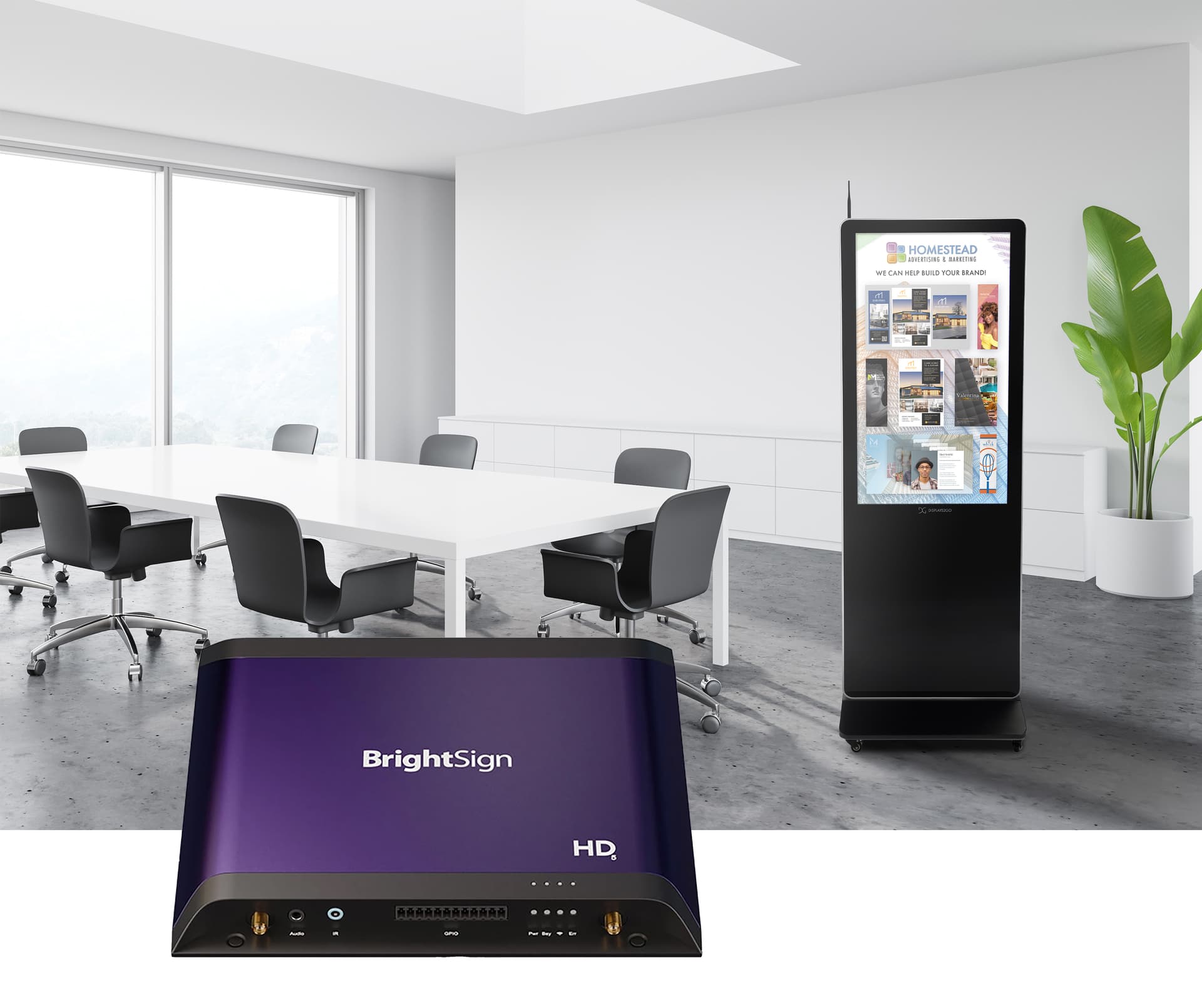 BrightSign HD226 Digital Signage Media Player | Basic Player | Displays2Go