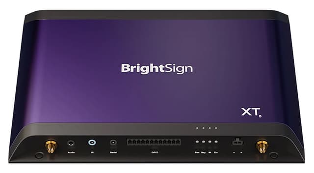 Brightsign XT1145: Live Stream Media Player | 4K Video Zoning | Displays2Go