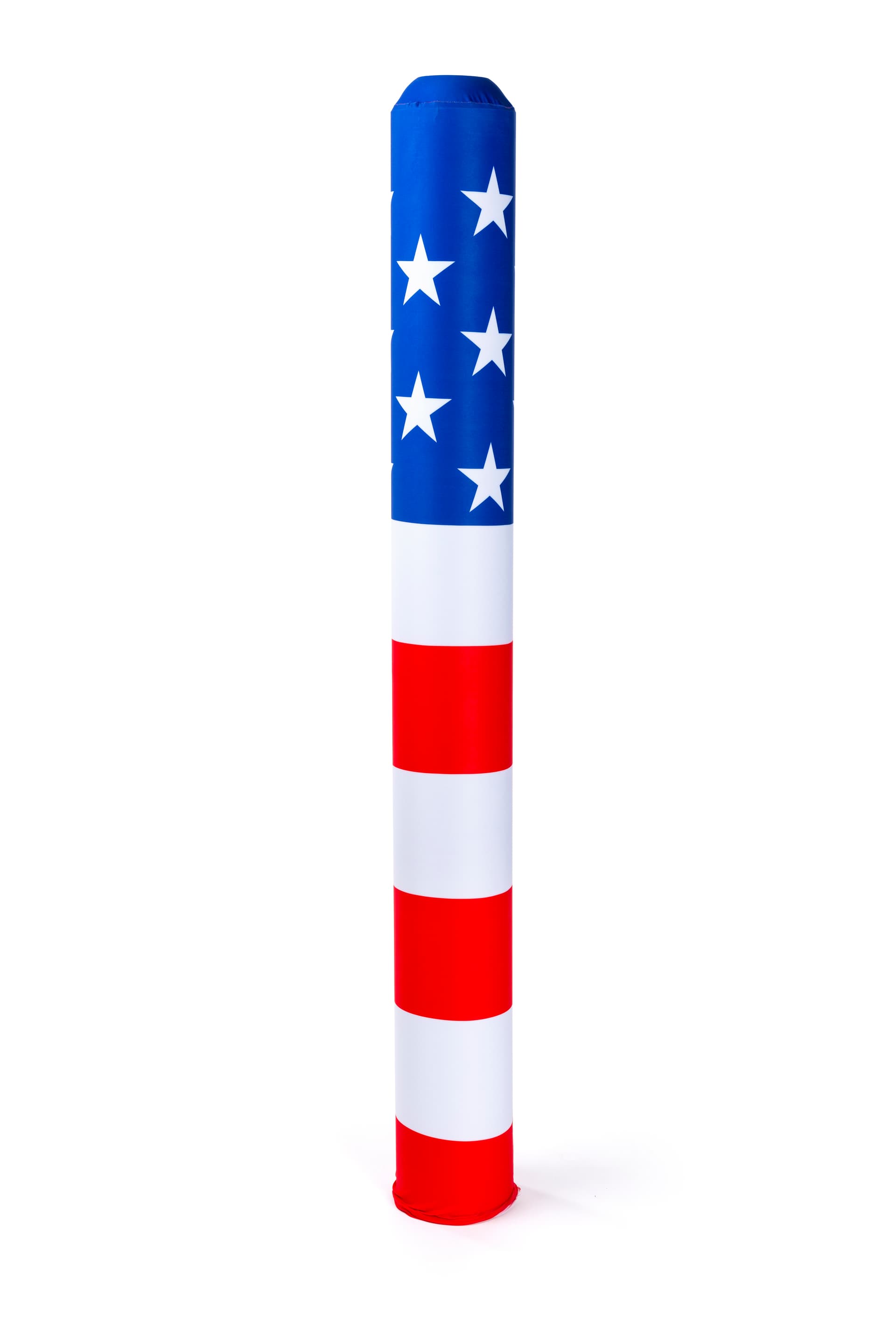 American Flag Decorative Bollard Sleeve | Polyester Stretch Wrap ...