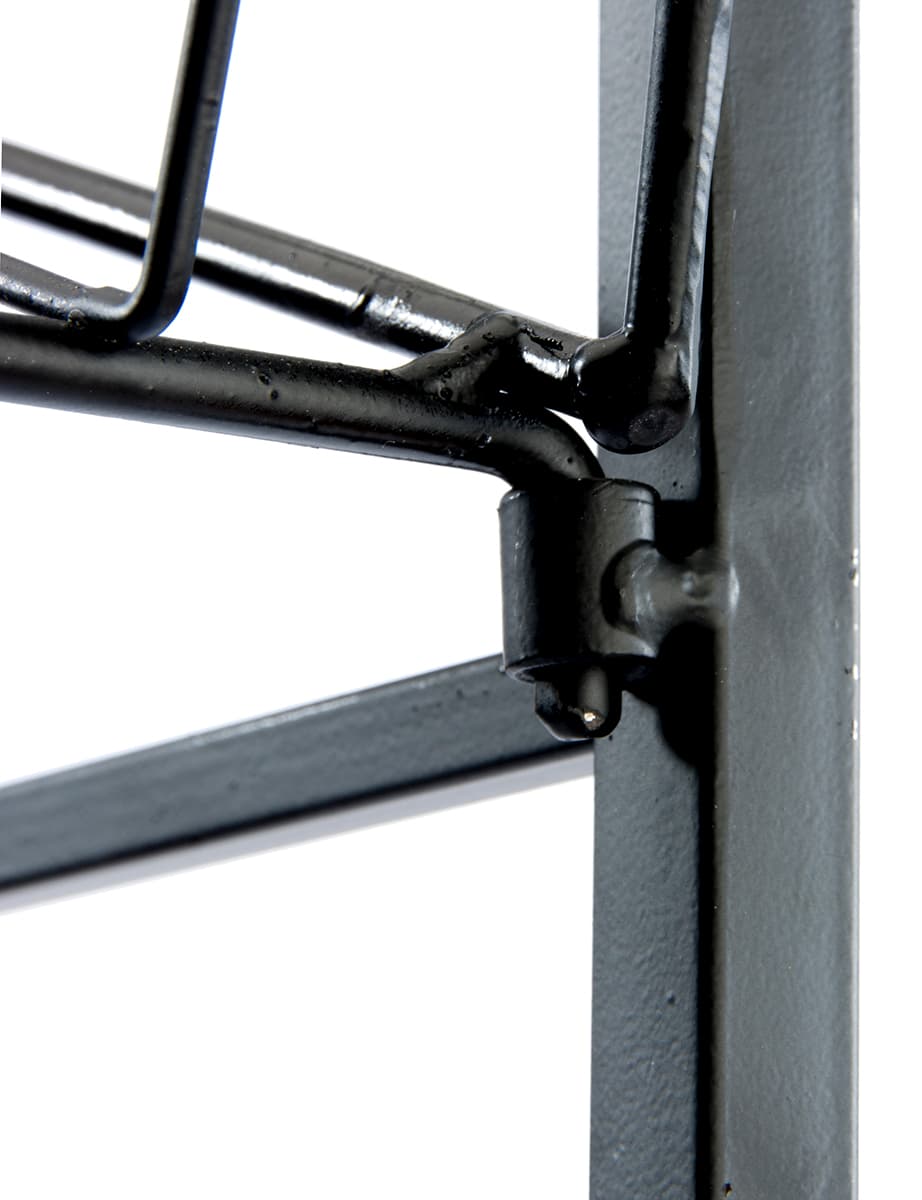 Wire Bakers Rack | 5 Gravity Shelves & Locking Casters | Displays2Go