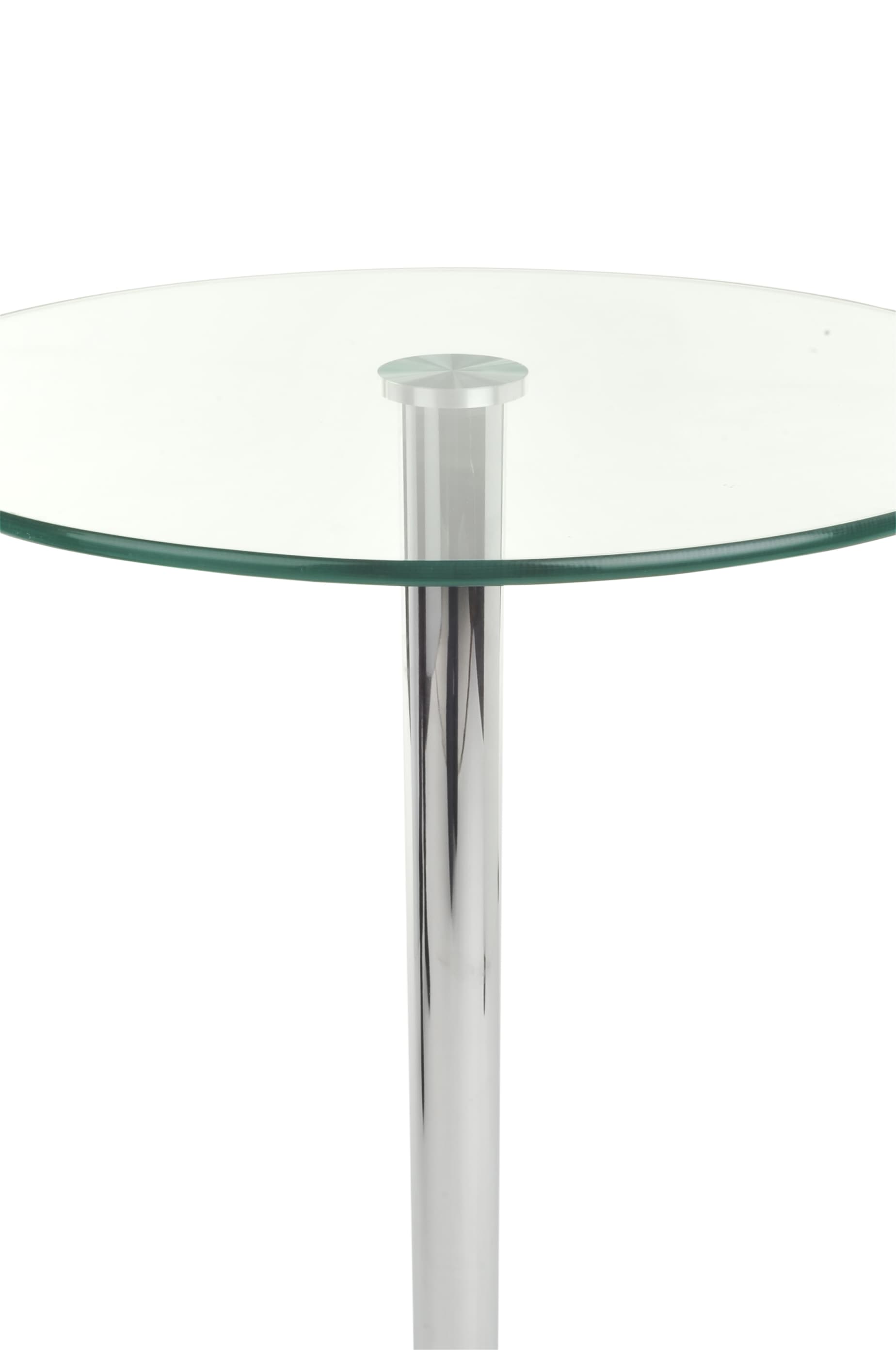 Glass High Top Table | Modern Dining and Bar Display | Displays2Go